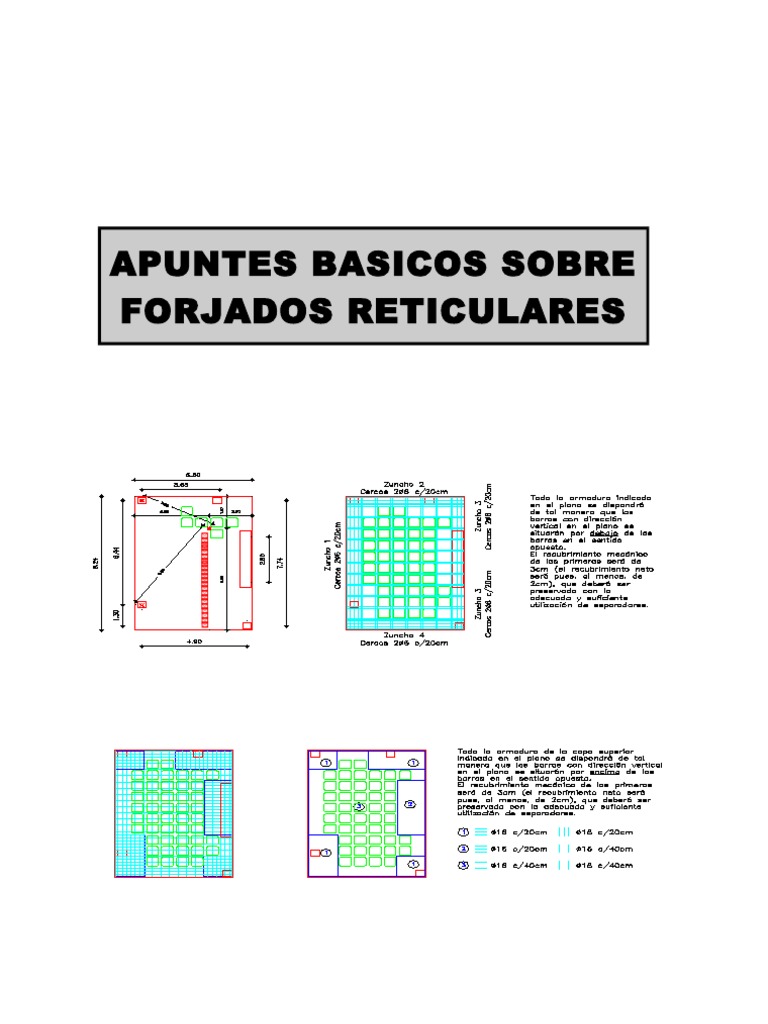 Apuntes Basicos Sobre Losas Reticulares | PDF | Ingeniería estructural ...