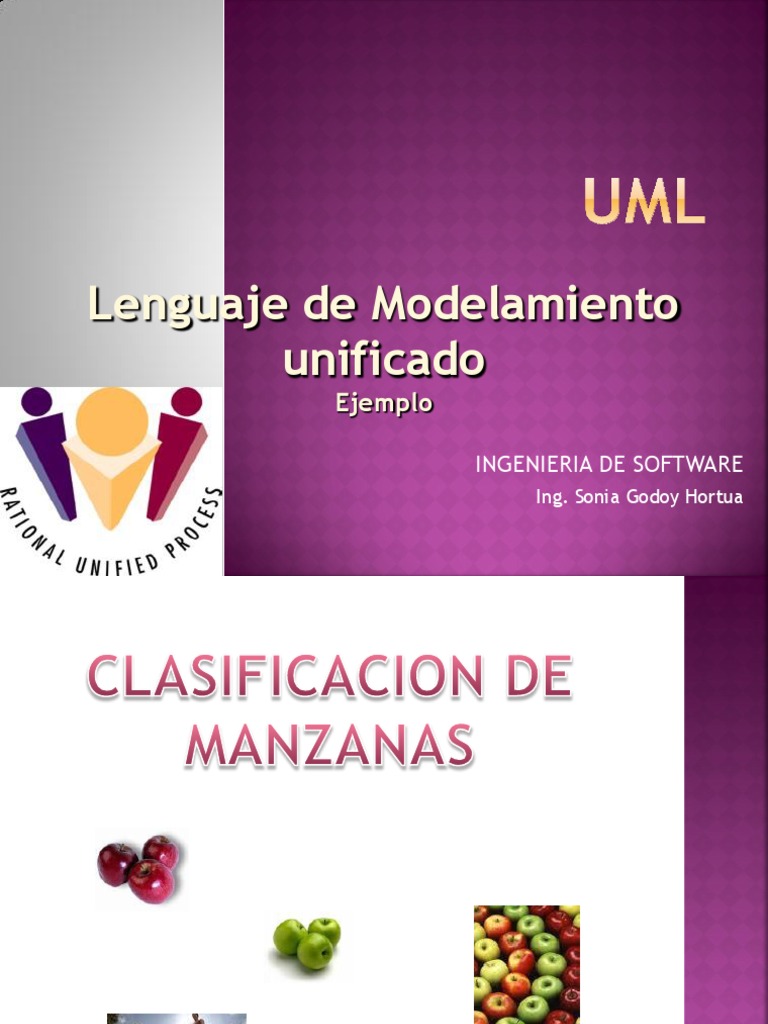 Ejemplo Uml Manzanas | PDF
