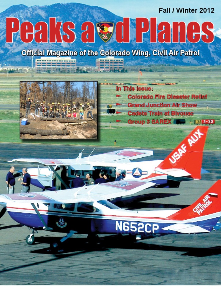 Colorado Wing - Sep 2012 | PDF | Civil Air Patrol | Cadet Grades And ...