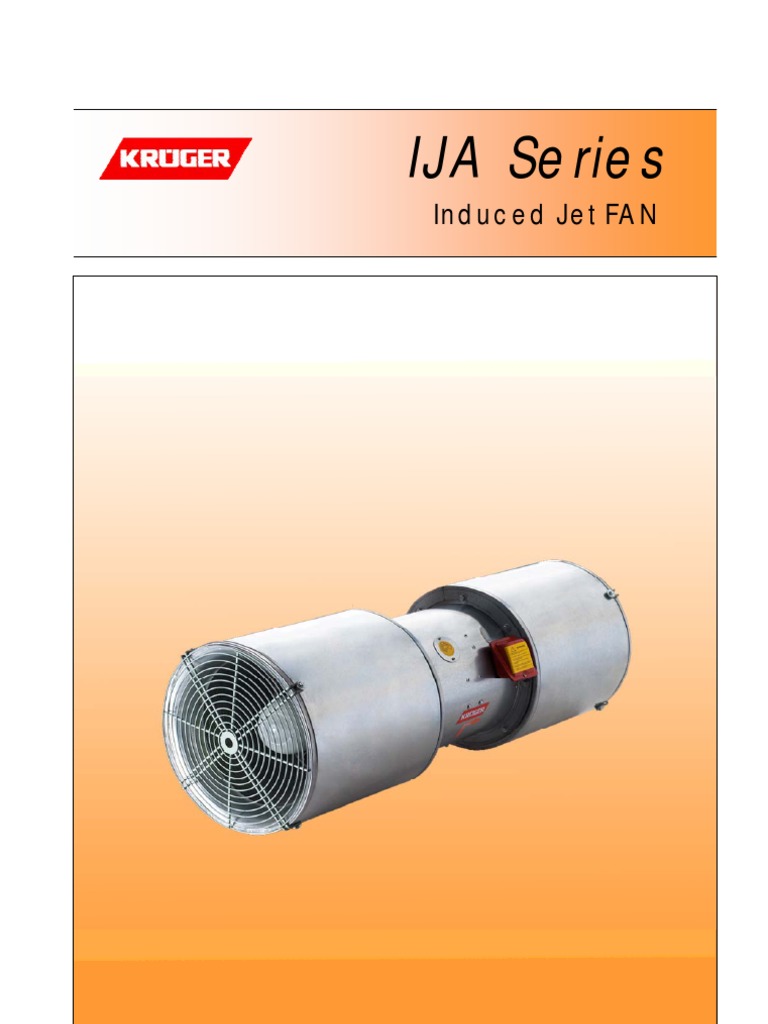 IJA Series Jet Fan | PDF | Mechanical Fan | Mechanical Engineering
