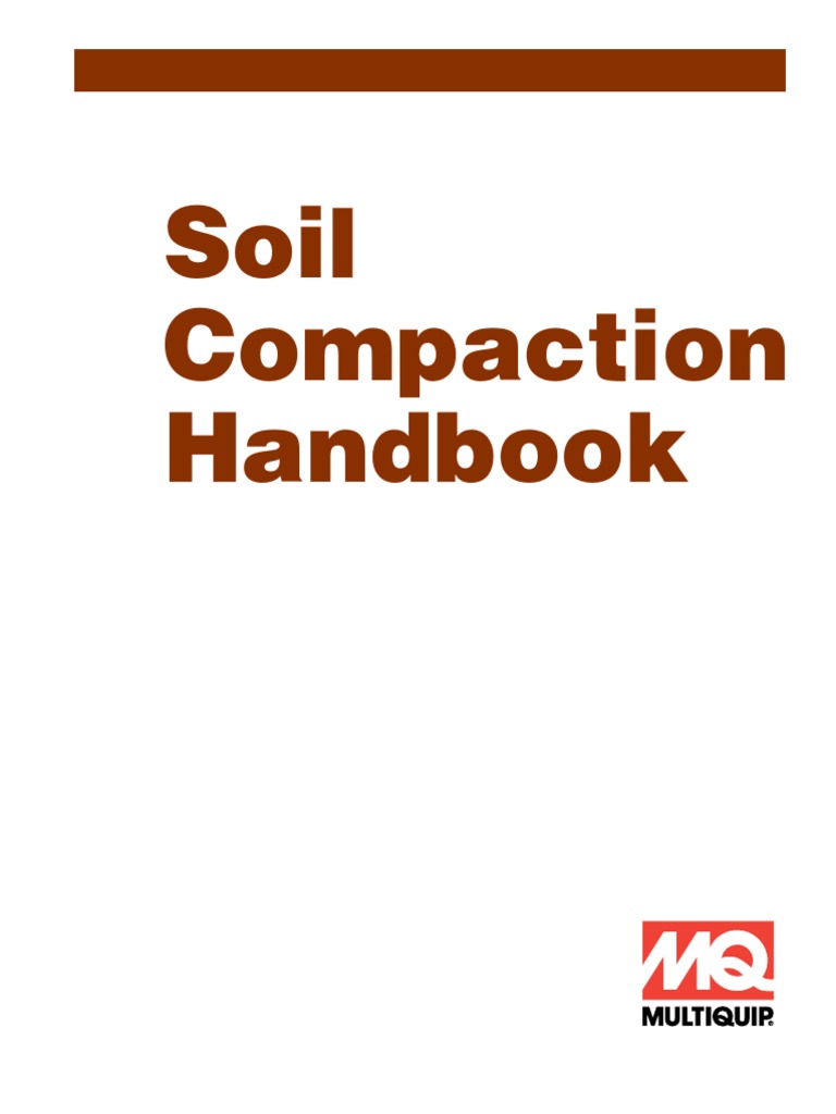 Soil Compaction Handbook | PDF | Soil | Materials