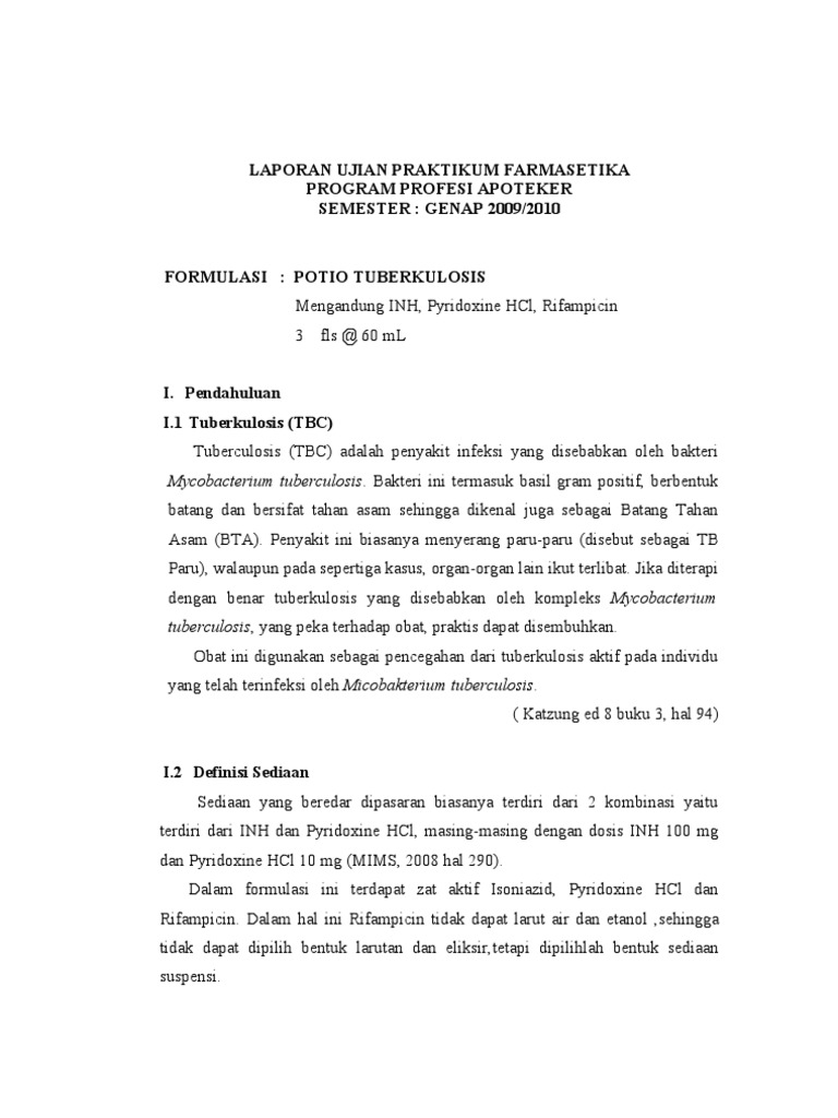 Jurnal Potio TBC OK | PDF | Kesehatan Holistik