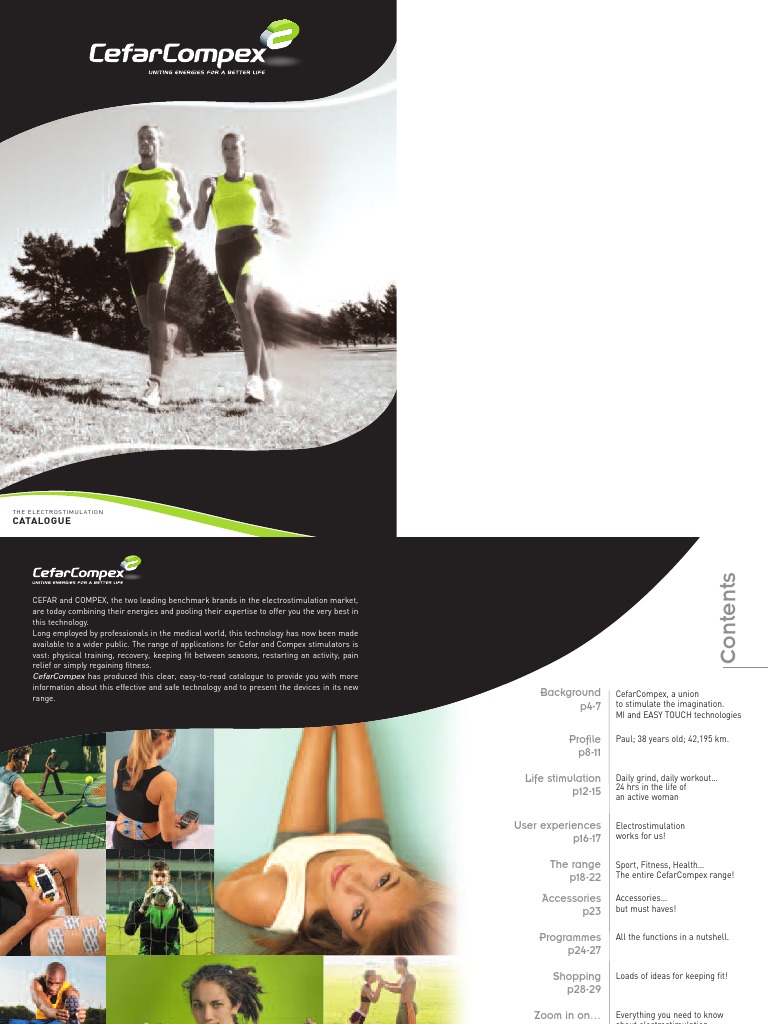 Compex | PDF | Physical Therapy | Physical Fitness