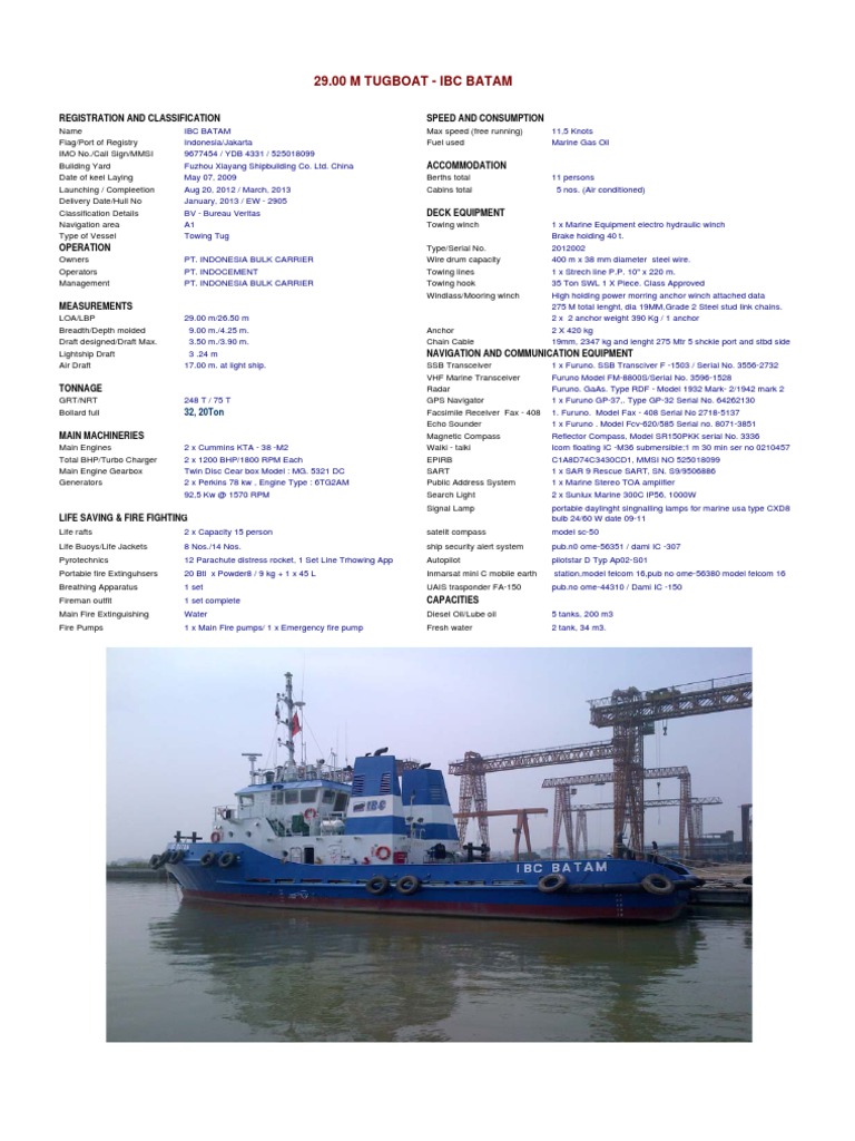 IBC Batam Particulars | PDF | Science | Technology (General)
