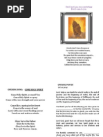 Program Script For The Necrological Service For The Hon | PDF | Local ...