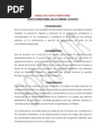 Estructura y Funciones de Comunas en Venezuela | PDF | Federación ...