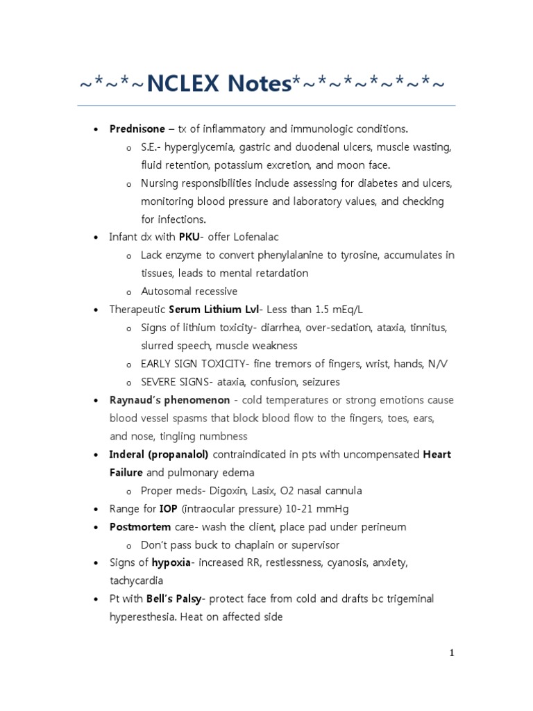 Nclex Notes | Cardiac Arrhythmia | Heart | Free 30-day Trial | Scribd