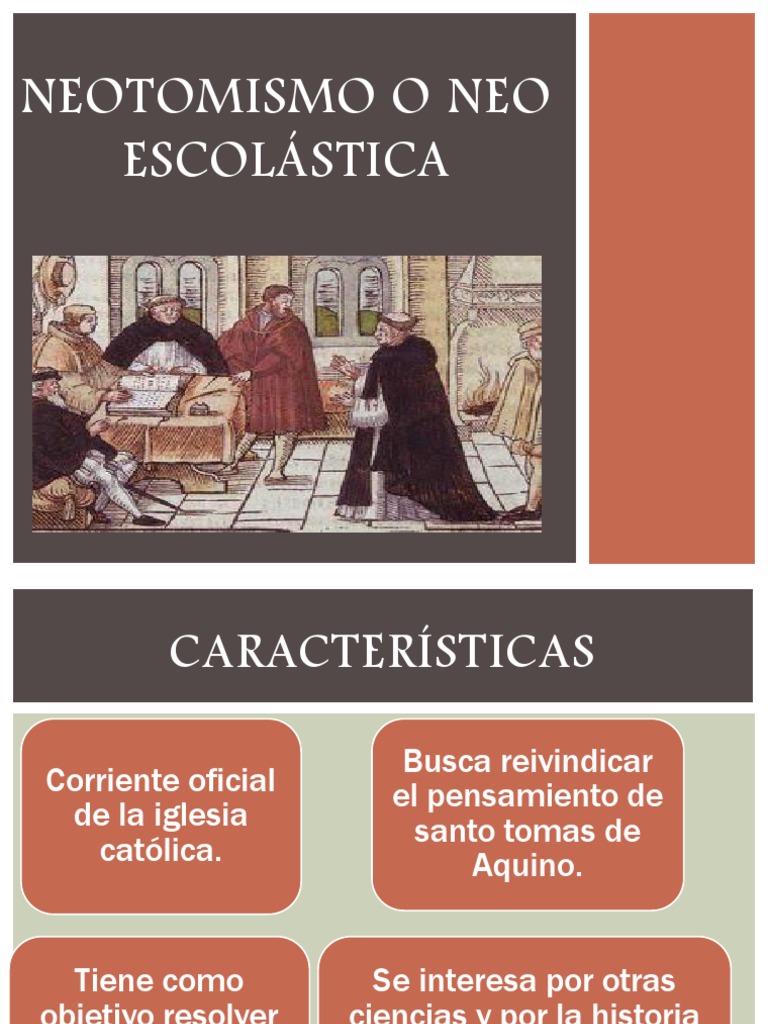 Neotomismo o Neo Escolástica 11 | PDF