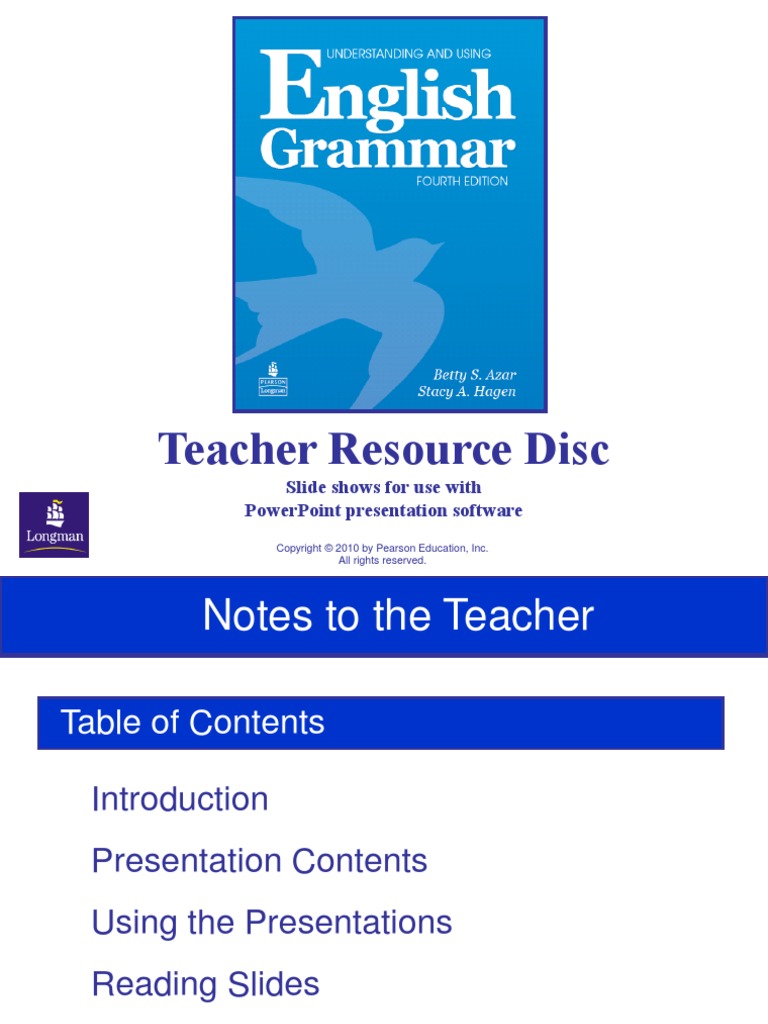 Advance PPT Notes To The Teacher | PDF