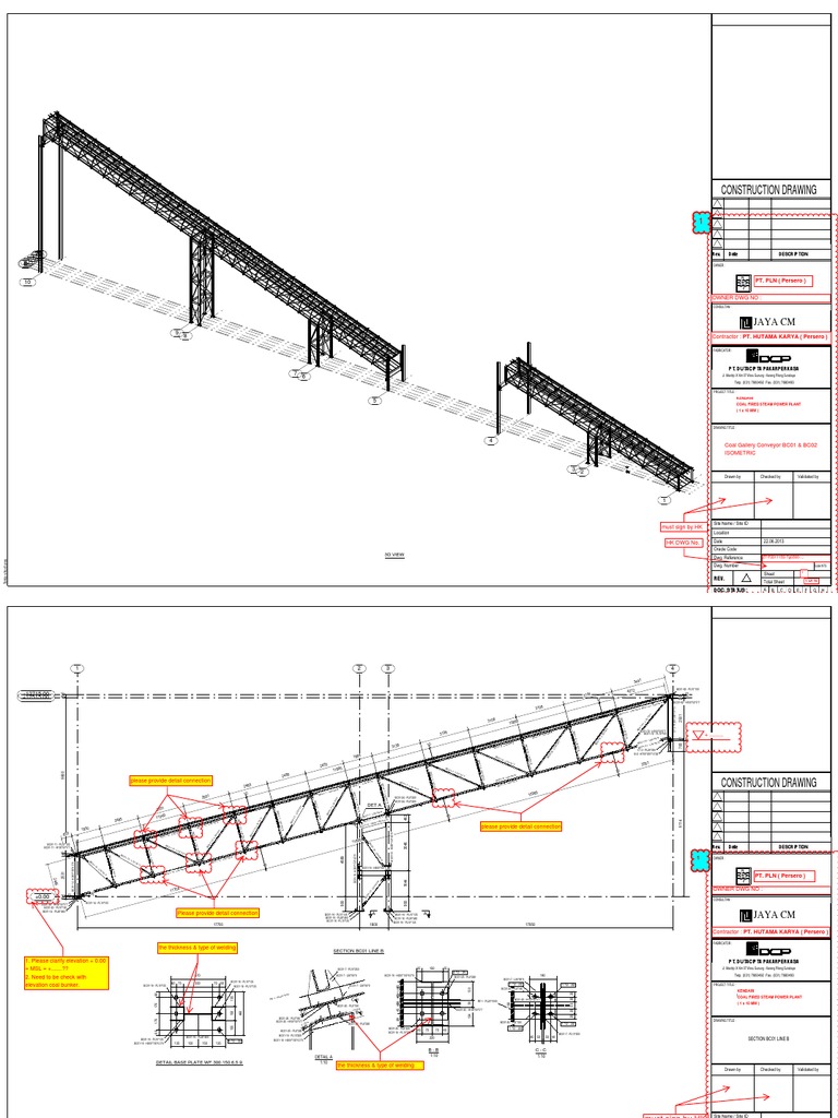 Coal Conveyor BC01 & BC02 | PDF | Missile | Rockets And Missiles