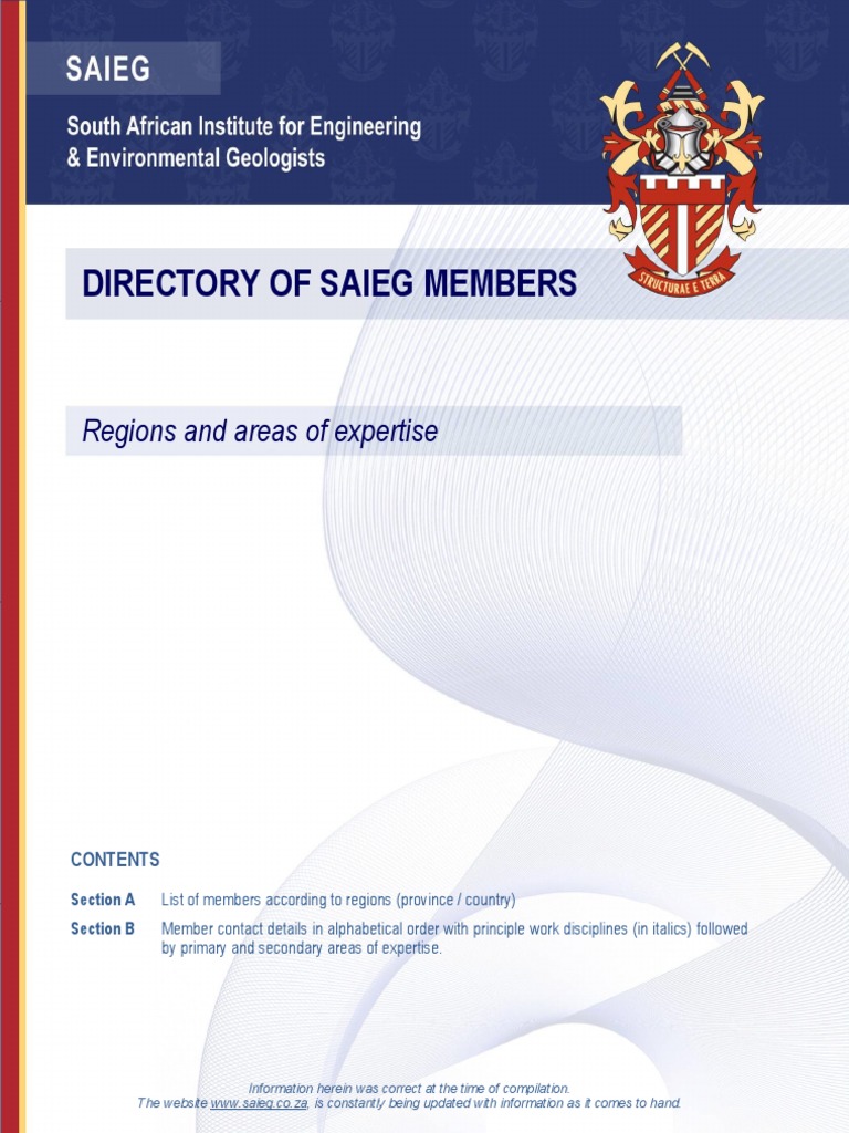 SAIEG Directory 2011