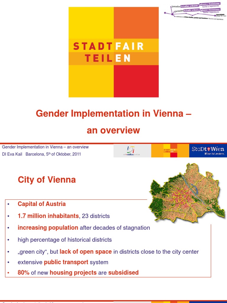 Gender Implementation in Vienna | PDF | Gender Mainstreaming | Traffic