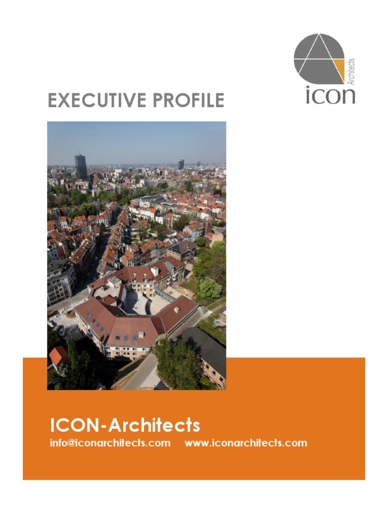 Icon-Architects Executive Profile - For Healthcare | PDF | Architect ...
