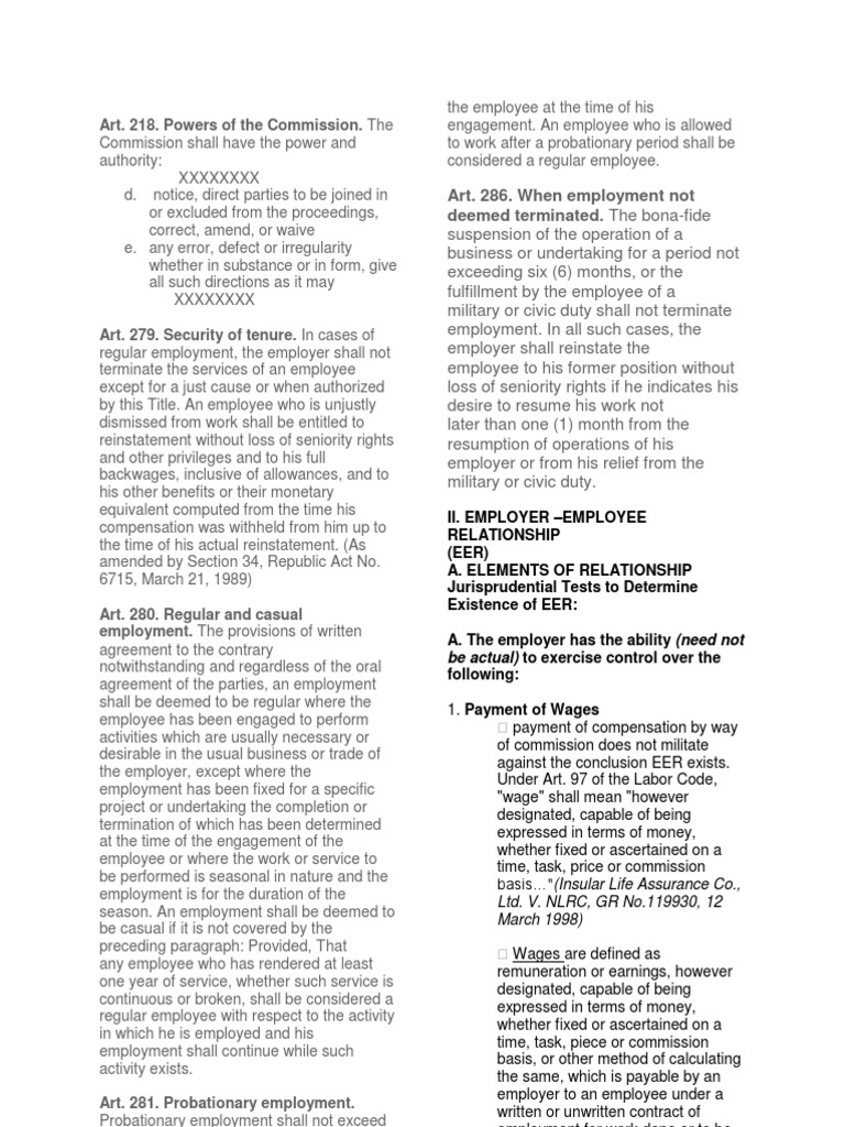 Labor Relations | PDF | Piece Work | Employment