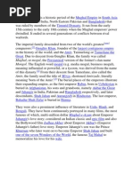 Mughal Emperors Family Tree Chart | PDF | Emperor | Monarchy