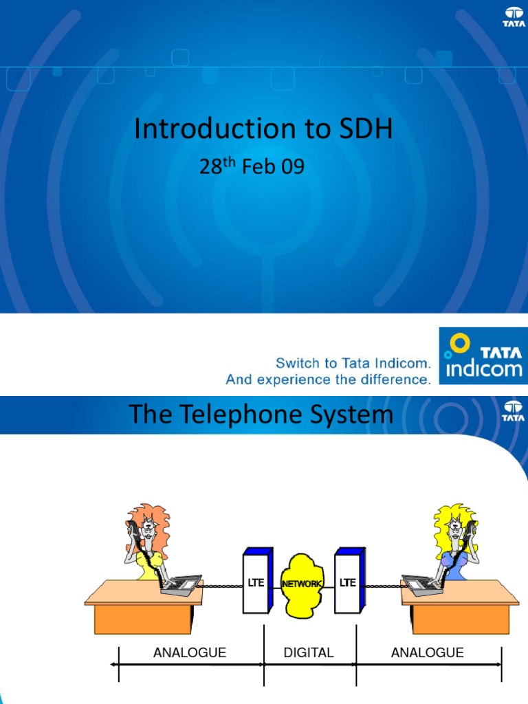 Introduction To SDH | Download Free PDF | Physical Layer Protocols ...