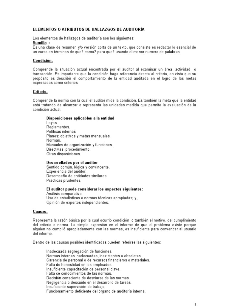 Hallazgo de Auditoria Tributaria | PDF | Contralor | Auditoría financiera