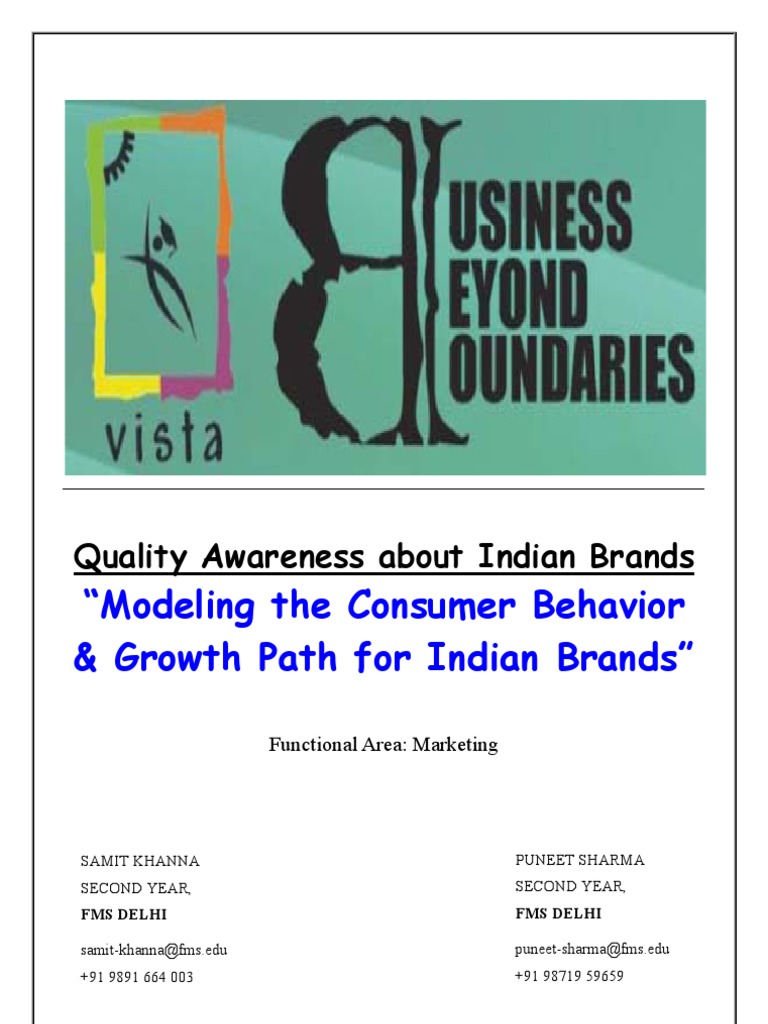 Indian Brands-Business Beyond Boundaries | PDF | Pricing | Brand