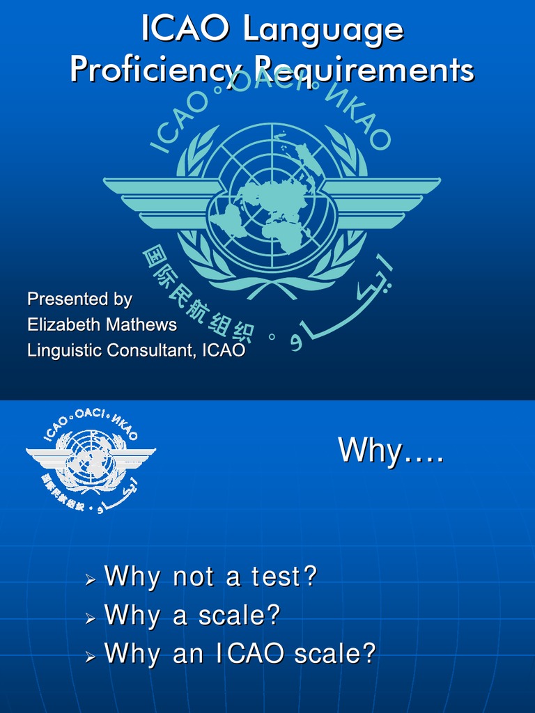 ICAO Language Proficiency Requirements | PDF | Fluency | Accent ...