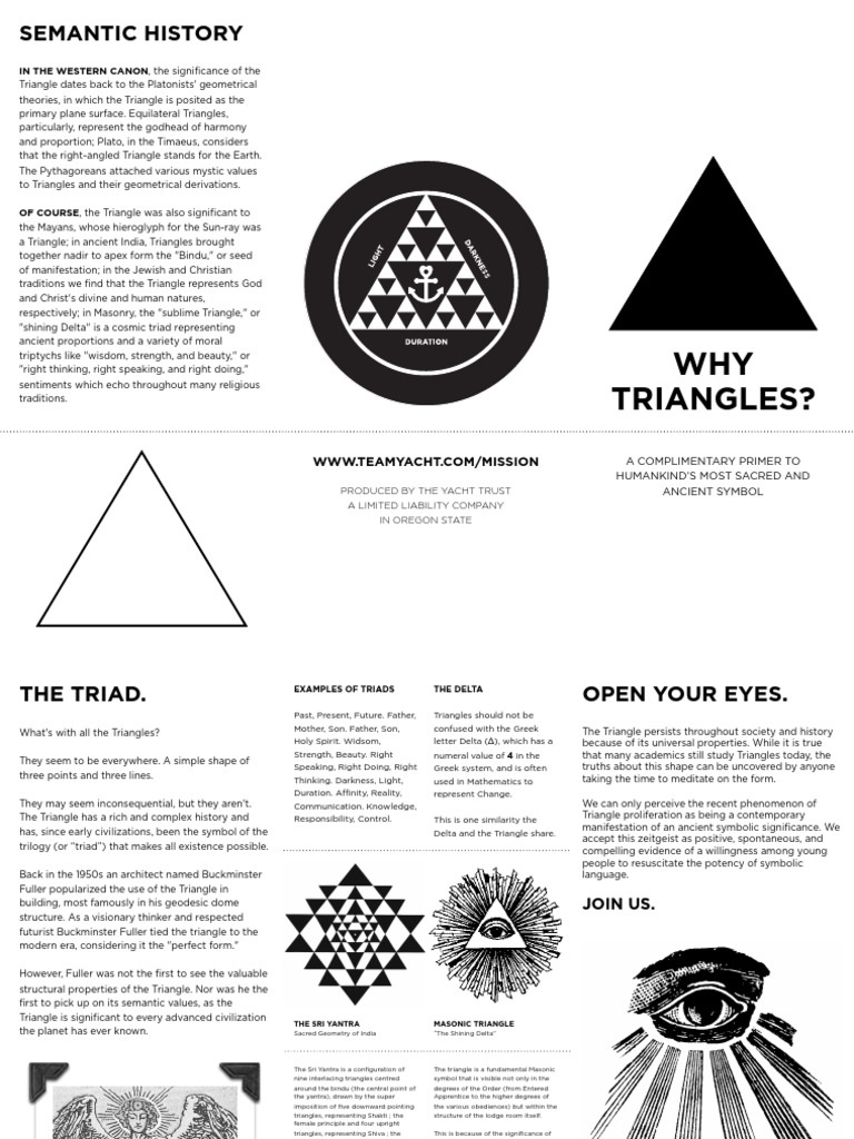 Triangles | PDF | Freemasonry | Masonic Lodge