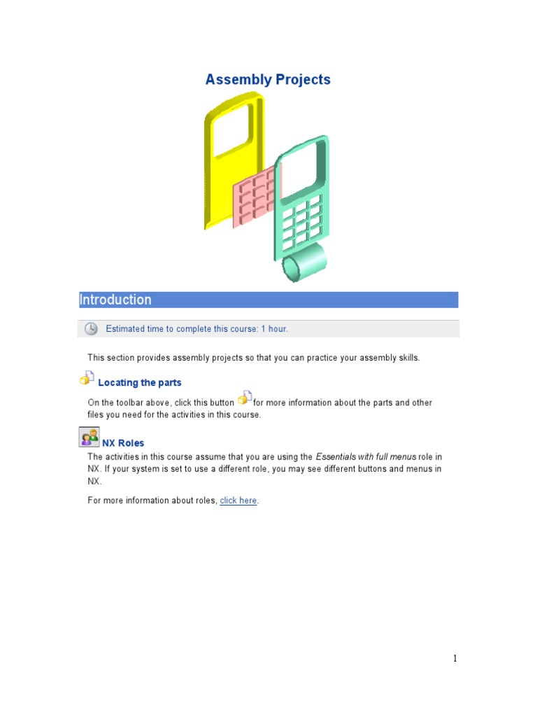 Assembly Projects: Locating The Parts | Download Free PDF | Computing ...
