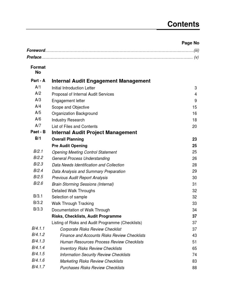 Manual On Internal Audit | PDF | Internal Audit | Audit
