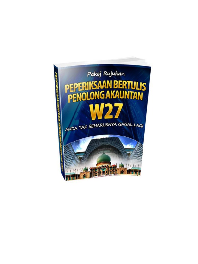 Format Soalan Exam Penolong Akauntan W27 | PDF