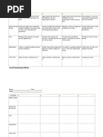 Poetry Recitation Rubric | PDF