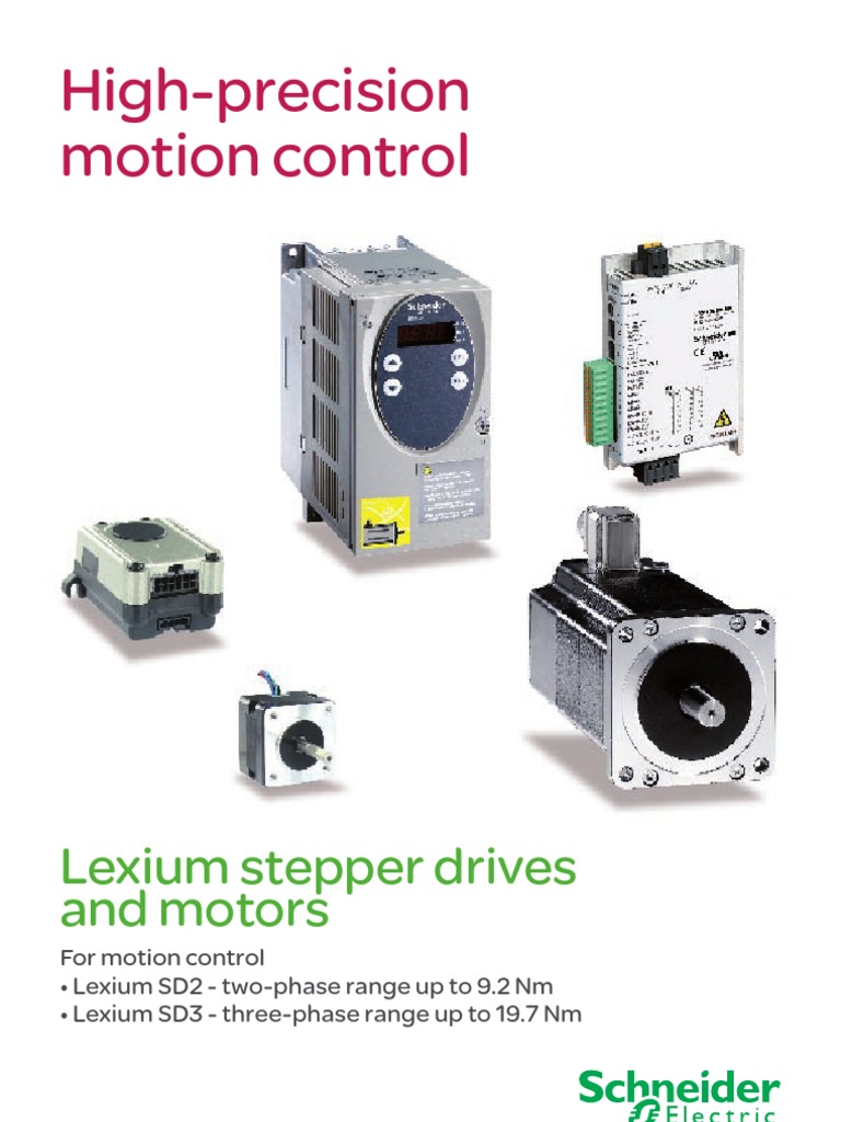 Lexium SD3 Stepper Drive Overview | PDF | Transmission (Mechanics ...