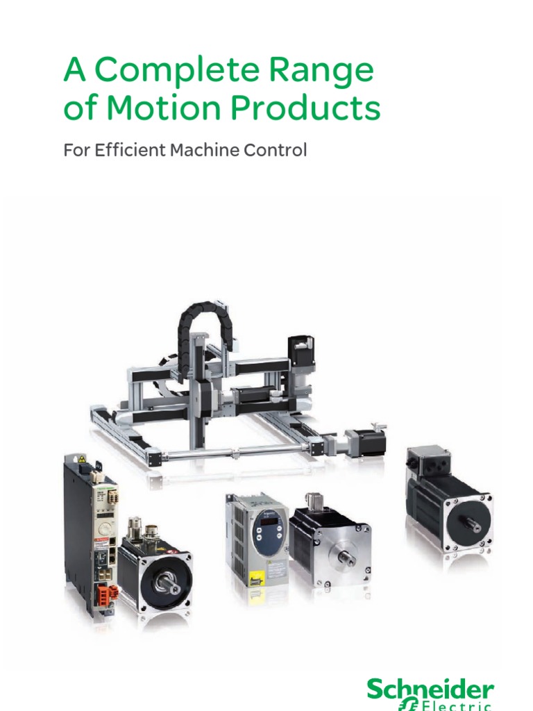 Schneider Electric Motion Products | PDF | Machines | Automation