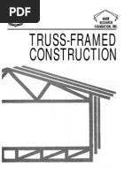 Truss Connections AISC Manual | PDF | Truss | Deformation (Engineering)