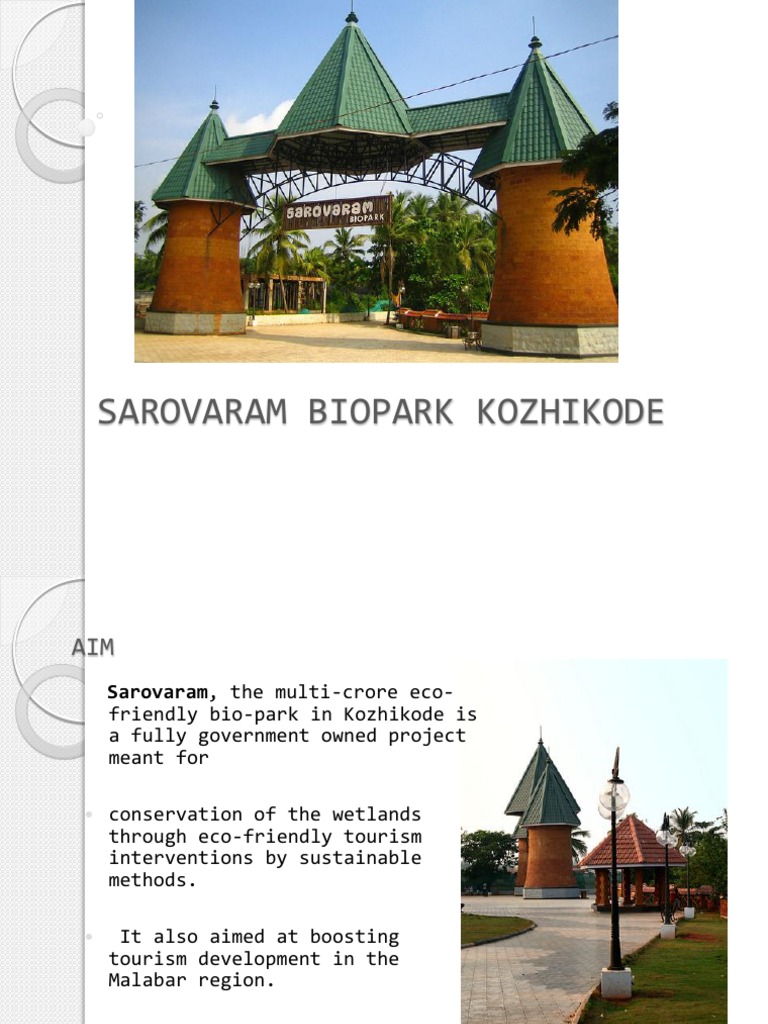 Sarovaram Biopark Kozhikode | PDF | Wetland | Ecology