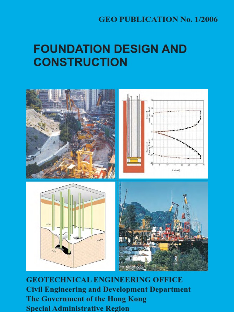 GEO 2006 Foundation Design and Construction | PDF | Deep Foundation ...