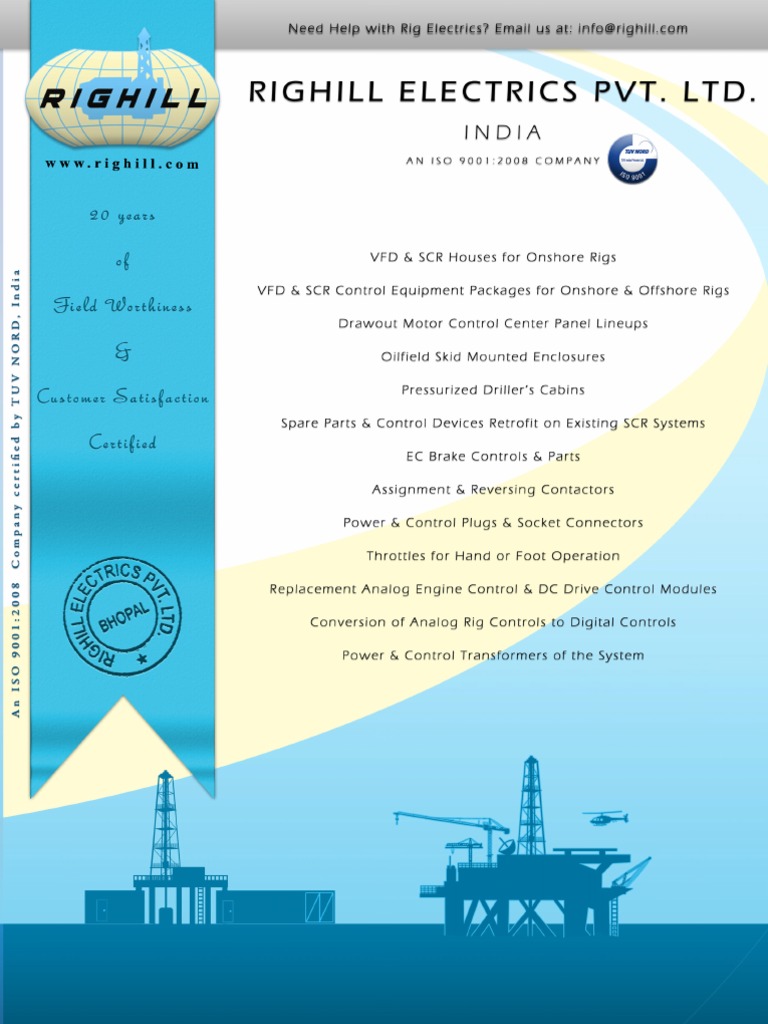 Righill Brochure Catalogue - Exclusive Issue | PDF | Drilling Rig ...