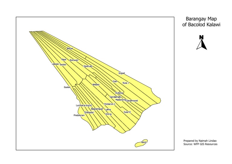 Bacolod Kalawi - Brgy Map | PDF