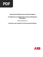 Breaker Rack Out and Rack in (PB QBook) | PDF | Switch | Power (Physics)