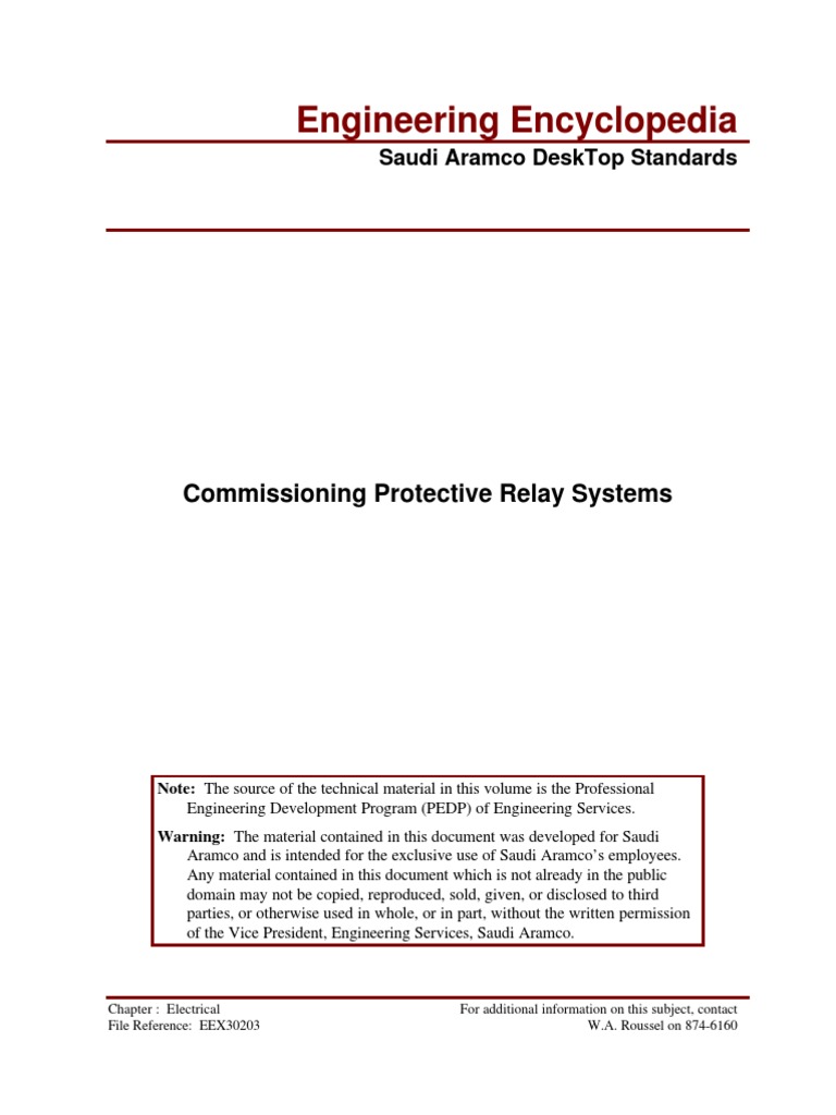 Commissioning Systems, Protective Relay | PDF | Relay | Electromagnetic ...