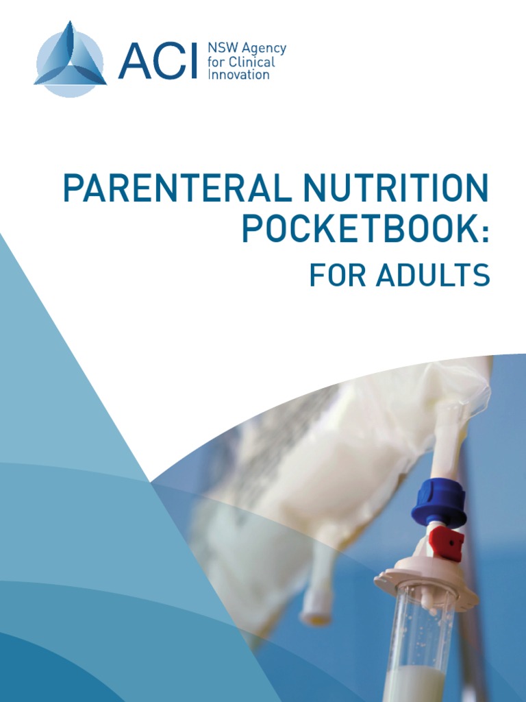 Aci Parenteral Nutrition PB | PDF | Intravenous Therapy | Medicine
