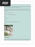 Maths Trick | PDF | Multiplication | Percentage