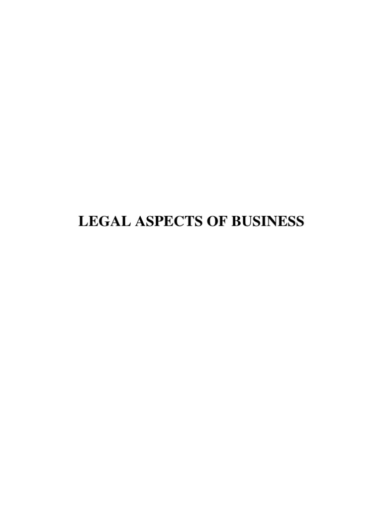 Legal Aspects of Business Master Notes | PDF | Negotiable Instrument ...