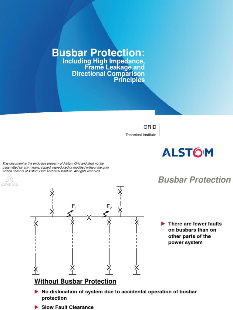 2 Busbar Protection | Relay | Electrical Impedance