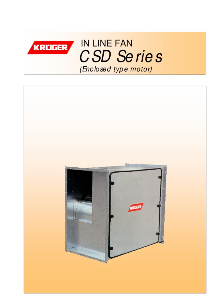 Kruger CSD Fans | Building Engineering | Technology