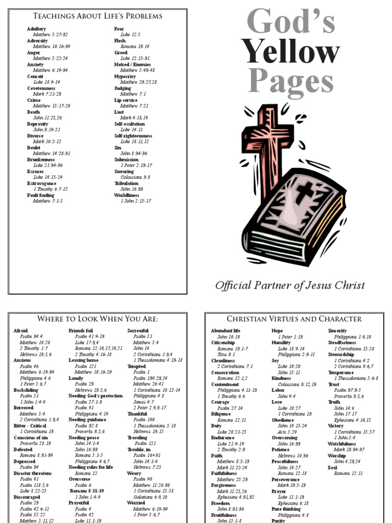 Gods Yellow Pages | PDF | Gospel Of Matthew | Epistle To The Romans