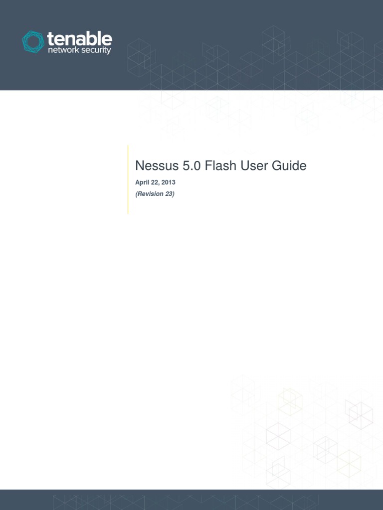 Nessus 5.0 User Guide | PDF | Transmission Control Protocol | Port (Computer Networking)