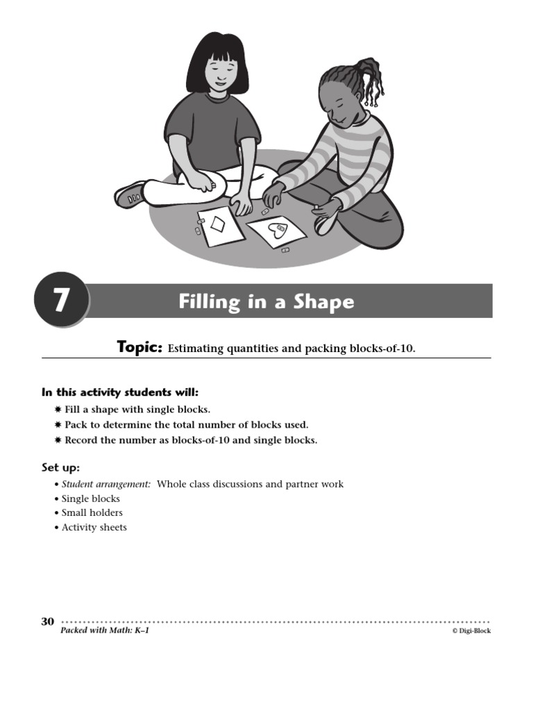 Filling in A Shape | PDF | Epistemology | Pedagogy