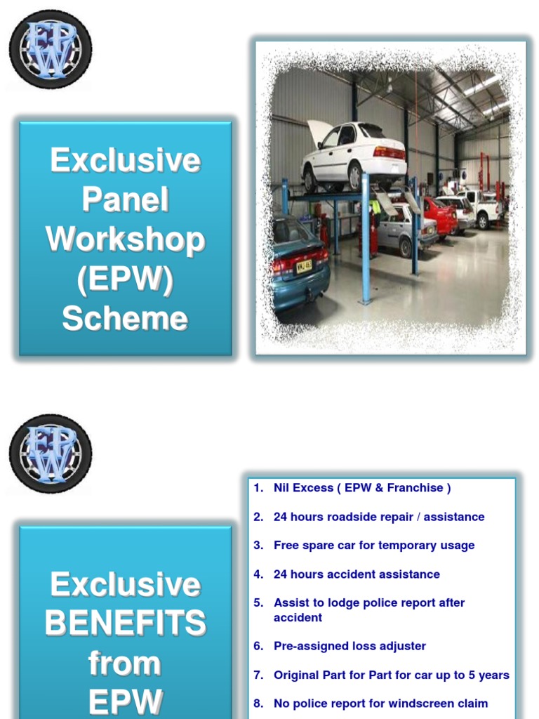 EPW Workshop: Exclusive Benefits Explained | PDF