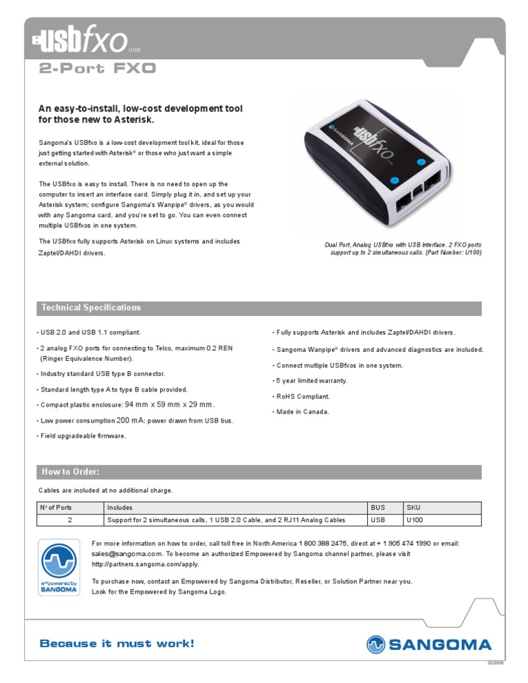 Usb Fxo | PDF | Computers