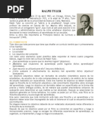 Modelo Tyleriano de Currículo y Evaluación | PDF | Plan de estudios ...