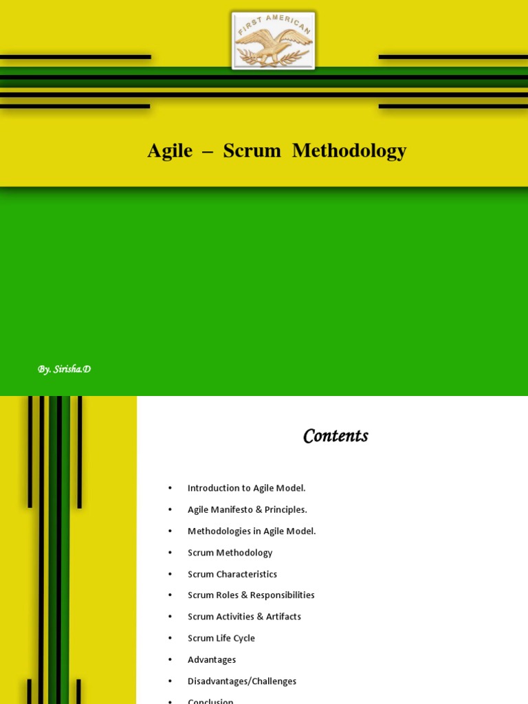 Agile - Scrum Methodology | PDF | Scrum (Software Development) | Agile Software Development