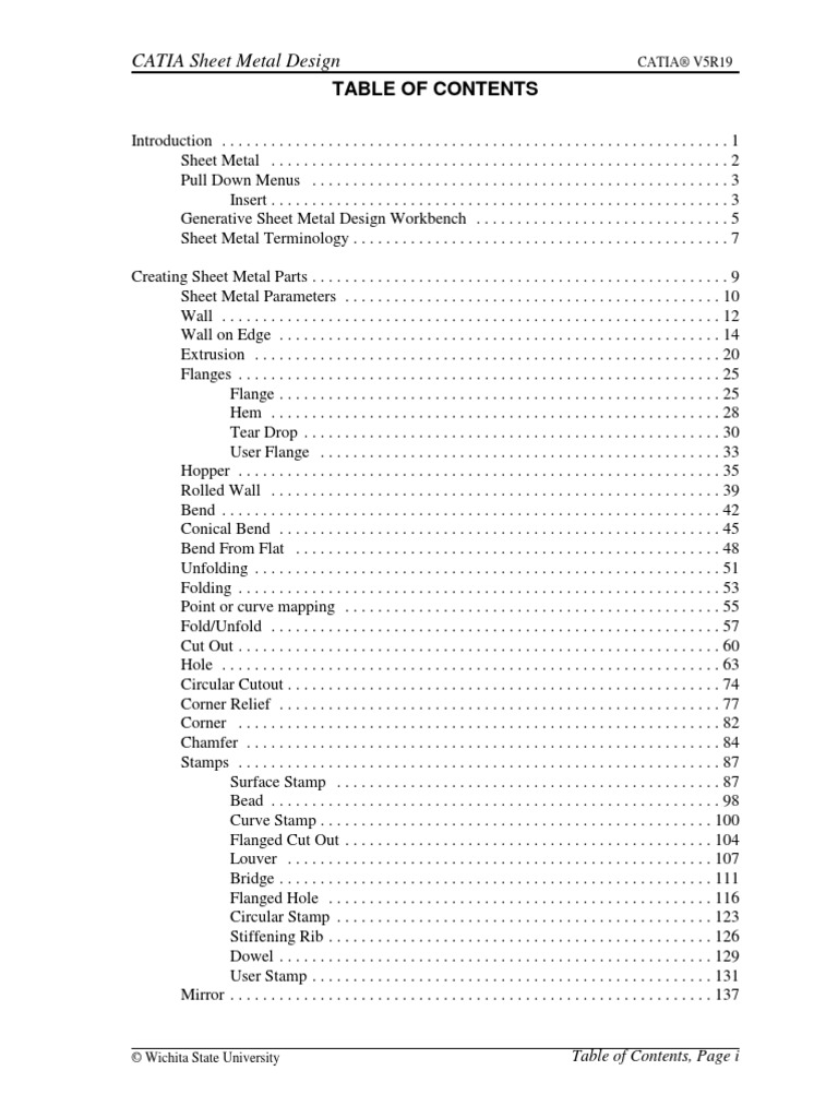 Sheet Metal | PDF